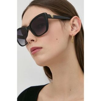Guess Lunettes de soleil oeil de chat - Femme - Accessoires - Noir - Taille: 55 MM
