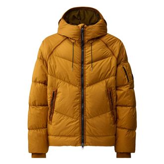 C.P. Company C.p. Company - Veste Courte Down Shield - Homme - Vestes - Brun - Taille: S
