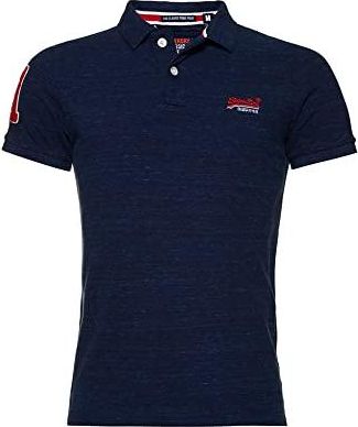 Superdry Classic Pique MC, Polo pour Hommes