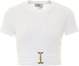 Elisabetta Franchi T-Shirt - Blanc