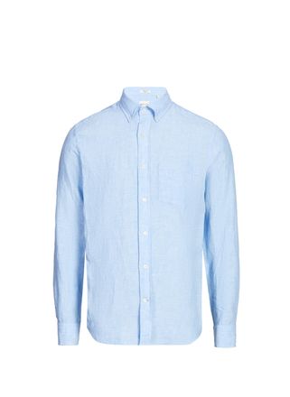 GANT Leinenhemd - blau