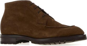 Edward Green Halifax Lace-Up Shoe - Brown