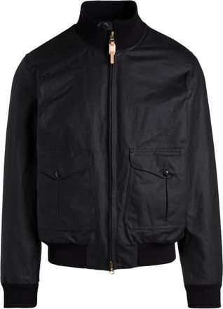 Manifattura Ceccarelli Homme, Vestes, Noir, Taille: XS New Bomber 7072