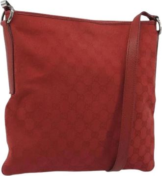 Gucci Pre-owned Vintage GG Canvas Schultertasche - - Pre-owned - Damen - Rot - ONE SIZE