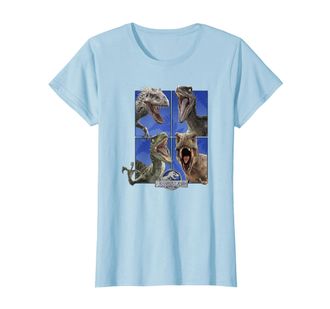 Jurassic Park Jurassic World Group Of 4 Dinosaur Roars T-Shirt