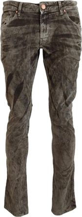 Acht Acht, Homme, Jeans, Gris, Taille: M Pantalon en velours c&ocirc;tel&eacute;