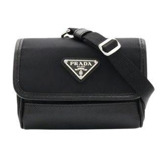 Prada Pre-owned Pochette Vintage Sac Bandouli&egrave;re - Femme - Pre-owned - Noir - Taille: ONE Size