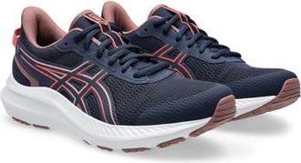 Asics Femme JOLT 5 Sneaker, Midnight/Dark Pink Clay, 40 EU