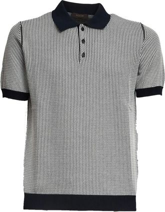 Zanone Homme, Tops, Gris, Taille: L Polo &agrave; Manches Courtes