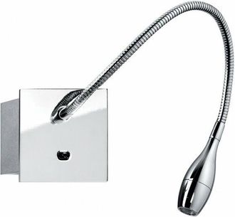 Aric Aric - liza 2 01 Liseuse avec inter 2,3W 3000K 110lm 40&deg; 30000h pat&egrave;re chrom&eacute;e 50256