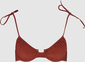 Anja Haut de Maillot Le Formidable Lurex Gold