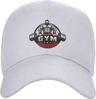 Generic Casquette de baseball personnalis&eacute;e, bodybuilding, gym, casquette de baseball, sport pour femmes, hommes, r&eacute;glable, chapeau de camionneur musculaire, 