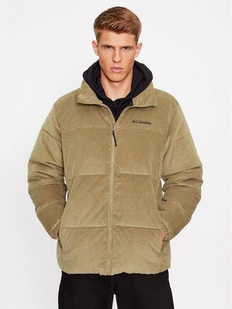 Columbia Winterjacke Puffect Corduroy Jacket 205099 Braun Regular Fit