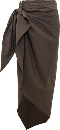 Kate Cate Femme, Jupes, Brun, Taille: 36 FR Long Sarong Skirt