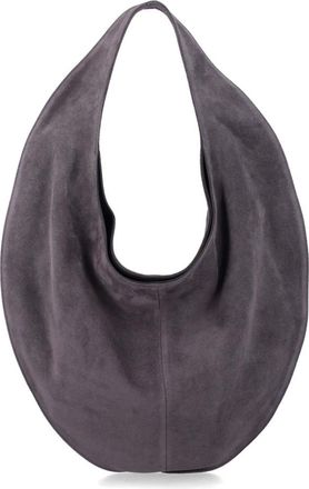 Maeden Femme, Sacs, Gris, Taille: ONE Size Market Tote Suede