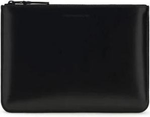 Comme Des Gar&ccedil;ons Leder Rei&szlig;verschlusstasche - - Accessories - Herren - Schwarzk - ONE SIZE