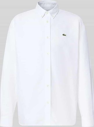 Lacoste Regular Fit Freizeithemd aus reiner Baumwolle