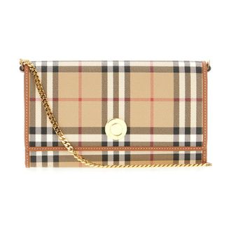 Burberry Note Crossbody Bag - - Bags - Damen - Beige - ONE SIZE