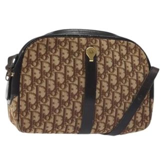 Dior Pre-owned Toile sacs-dior - Femme - Pre-owned - Brun - Taille: ONE Size