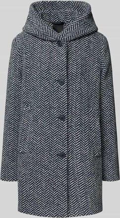 Fuchs Schmitt Mantel mit Woll-Anteil und Kapuze