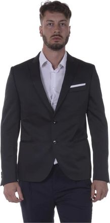 Daniele Alessandrini Homme, Vestes, Noir, Taille: 2XL Giacca Vedere 70 Faz Euro CP E