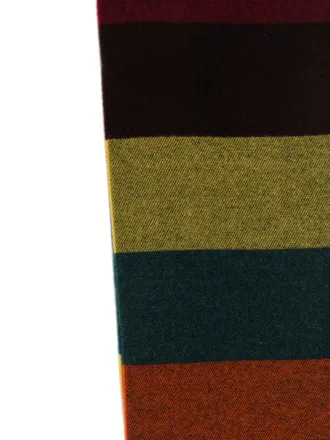 Paul Smith Striped Scarf - Black