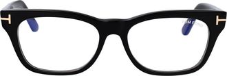Tom Ford Homme, Accessoires, Brun, Taille: 52 MM Optical Frame