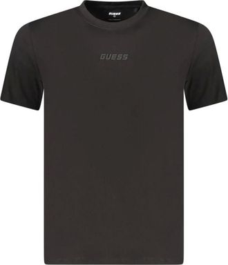 Guess Homme, Tops, Noir, Taille: XL T-shirt Logo en Relief
