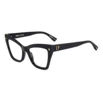 Dsquared2 Femme, Accessoires, Noir, Taille: 54 MM Montures Lunettes de Vue Mode