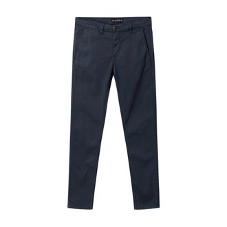 Gabba Slim Chino Pant - Navy - - Trousers - Herren - Blau - W31 L34