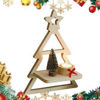 Generic Weihnachtswandregal - Holzwandregale Weihnachtsdekoration | Boho-Wandregale - dekoratives Wandregal f&uuml;r Kinderzimmer, M&auml;dchenzimmer und Schlafzimmer -