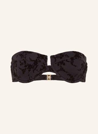 Zimmermann Bandeau-Bikini-Top Wylie schwarz