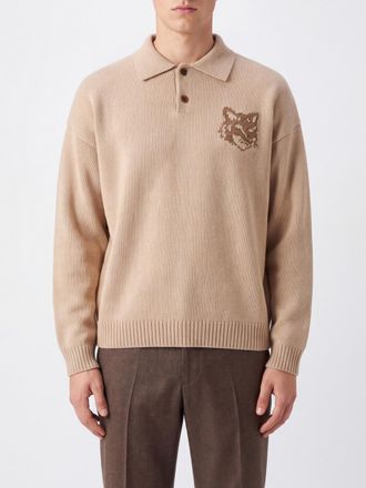 Maison Kitsun&eacute; Polo Herren Farbe Beige