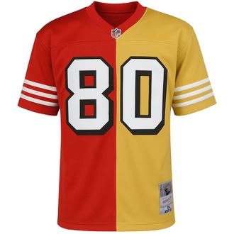 Mitchell & Ness NFL San Francisco 49ers 80 Rice Split Legacy Trikot