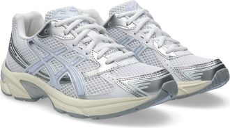 Asics Sneaker ASICS SPORTSTYLE GEL-1130, Damen, Gr. 37,5, wei&szlig; (wei&szlig;, blau fade), Leder, Synthetik, Schuhe Sneaker, Topseller