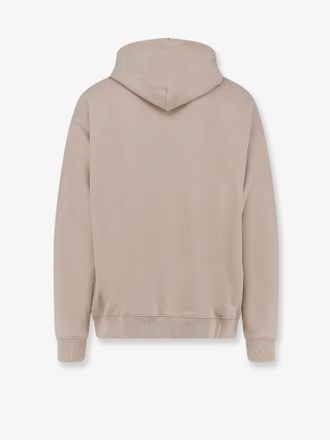 Off-white Mens Cotton Sweatshirt With Logo Beige Sweatshirts Sweater