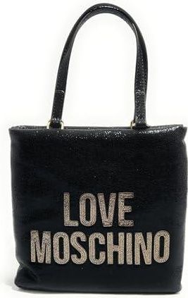 Moschino Sac femme Love main/bandouli&egrave;re soft pl noir BS26MO52 JC4102PP1OLK0000 Taille du sac: PETIT