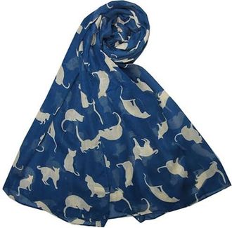 GFM &Eacute;charpe GFM avec imprim&eacute; chats (CTSCF-A), L