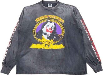 Saint Mxxxxxx Sweatshirt mit grafischem Print - Schwarz