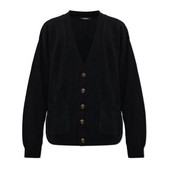 Balmain Cardigan &agrave; poches - Homme - Pulls - Noir - Taille: XL