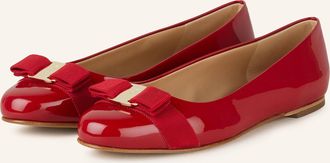 Ferragamo Ferragamo Ballerinas Varina rot