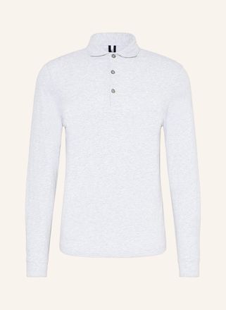 Profuomo Profuomo Jersey-Poloshirt grau
