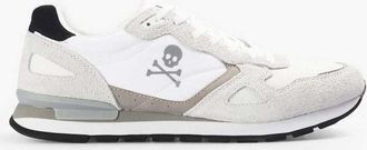 Scalpers Nubryan - Sneaker in Wei&szlig;/Indigoblau-Bunt