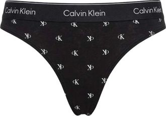 Calvin Klein Femme, Sous-v&ecirc;tements, Noir, Taille: 38 FR Culottes Br&eacute;siliennes