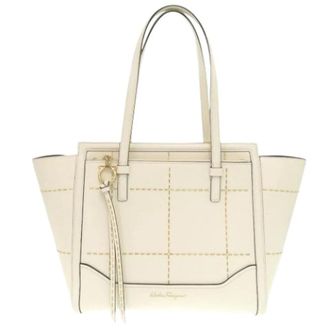 Ferragamo Pre-owned Schulter Tote Bag - - Pre-owned - Damen - Wei&szlig; - ONE SIZE