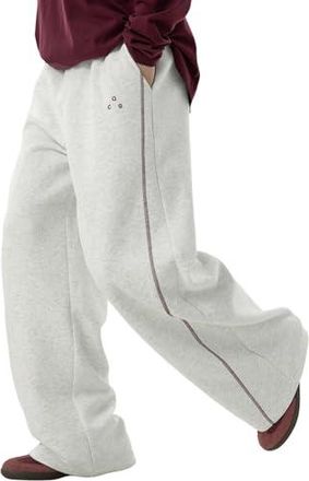 Generic Pantalon Homme Taille Elastique- Pantalons De Sport Coton Chic Style Palazzo D&eacute;contract&eacute; Coupe Ample Streetwear Classiques Confortable Polyvalent Tous