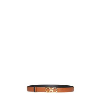 Ferragamo Gancini Wendeg&uuml;rtel - - Accessories - Damen - Braun - 95 CM