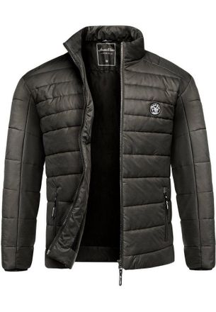 Amaci & Sons Steppjacke REVERE Steppjacke Herren Outdoor Basic Patch Jacke