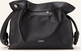 Loewe Schultertasche Flamenco schwarz