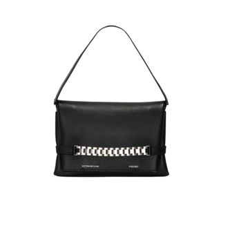 Victoria Beckham Chain Pouch - Femme - Sacs - Noir - Taille: ONE Size